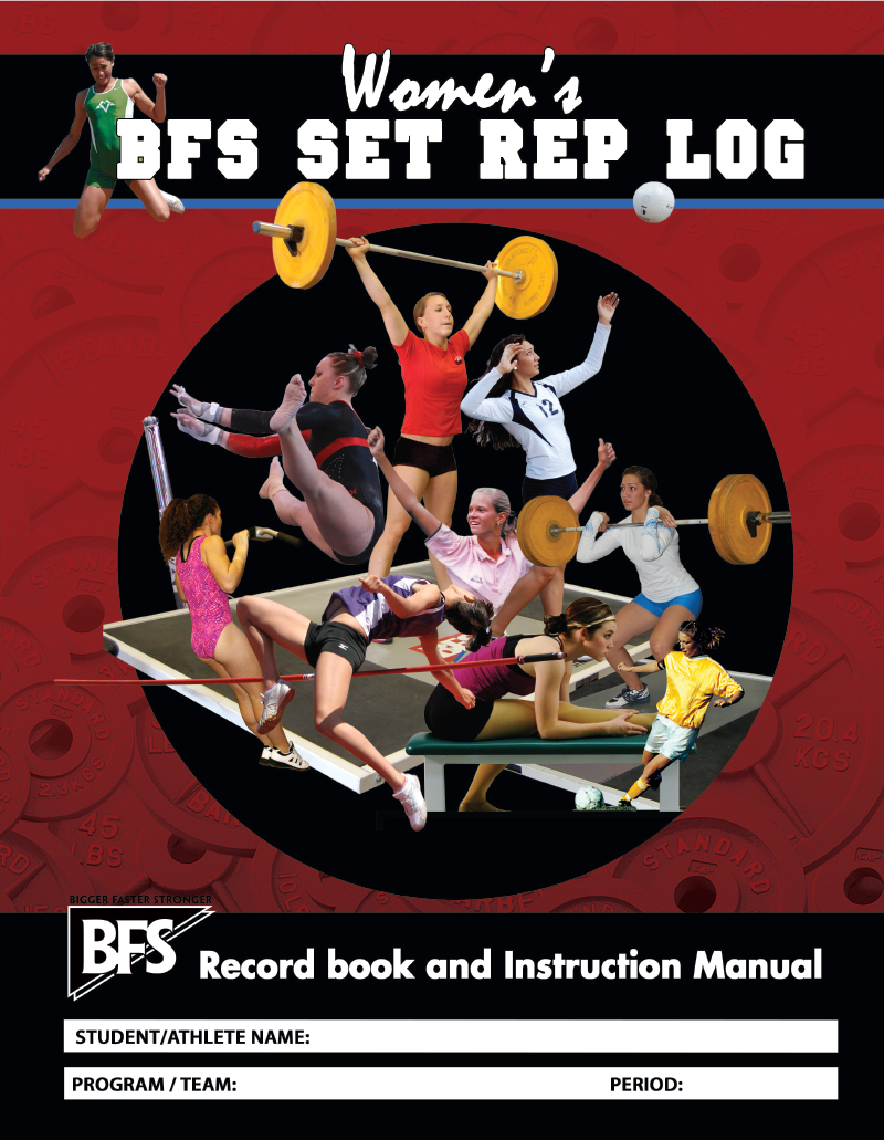 Women's Set-Rep Log Book – Weight Room Equipment | Bigger Faster Stronger