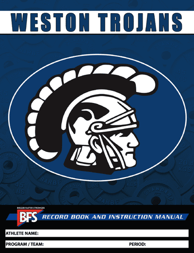 Custom Set-Rep Log Books – Weight Room Equipment | Bigger Faster Stronger