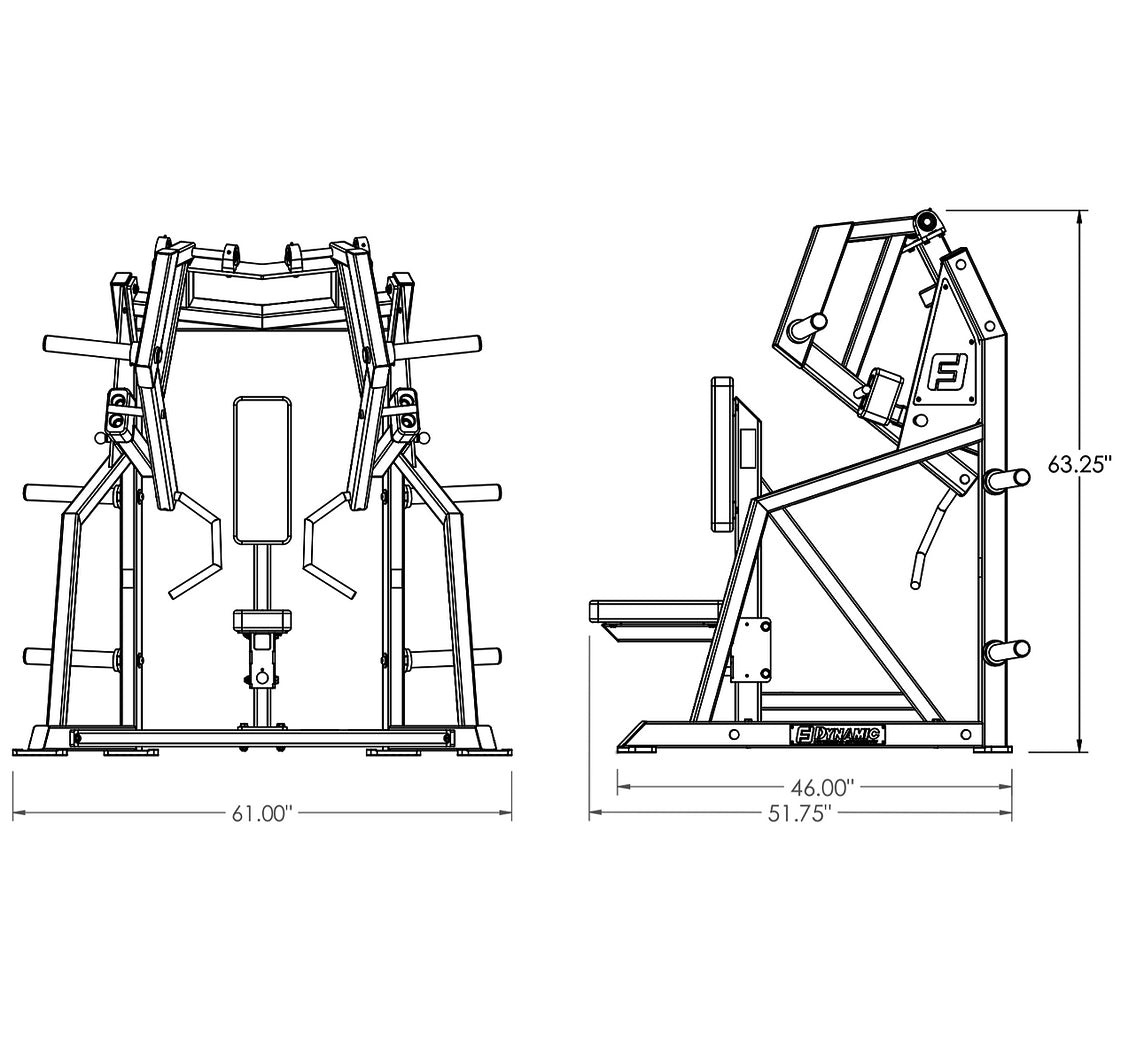 Ultra Pro Bilateral Converging Low Row - Plate Loaded by Rae Crowther ...