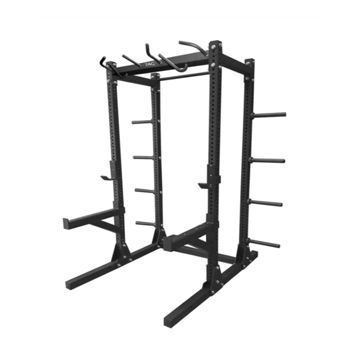 TAG Power Rack 1/2 Rack – Weight Room Equipment | Bigger Faster Stronger