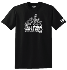 Old School T-Shirt - Rest When You're Dead – Weight Room Equipment ...