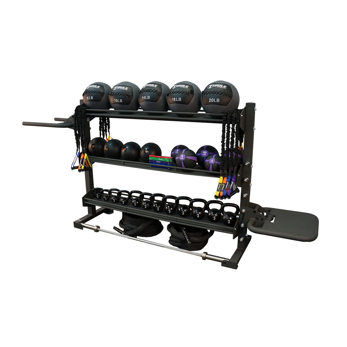 Torque X-SERIES - 6 Foot Universal Storage/Dip/Plyo Rack – Weight Room ...
