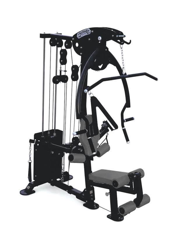 COMPACT SINGLE STACK GYM – Weight Room Equipment | Bigger Faster Stronger