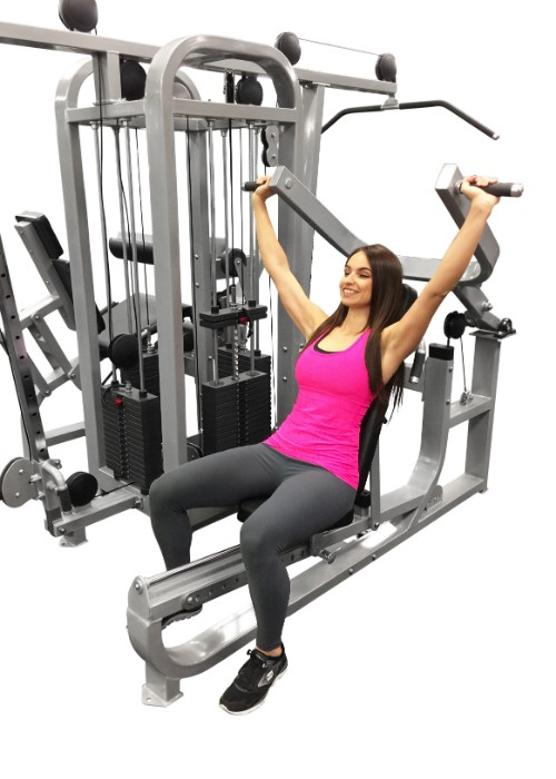 Compact Multi Gym 4 Stack - Muscle D – Weight Room Equipment | Bigger ...