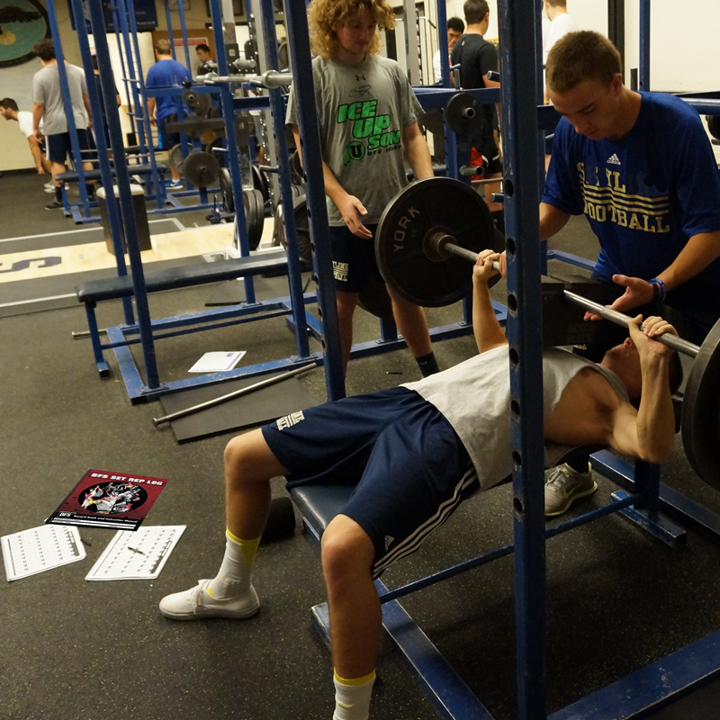 BFS Set-Rep Log Book – Weight Room Equipment | Bigger Faster Stronger