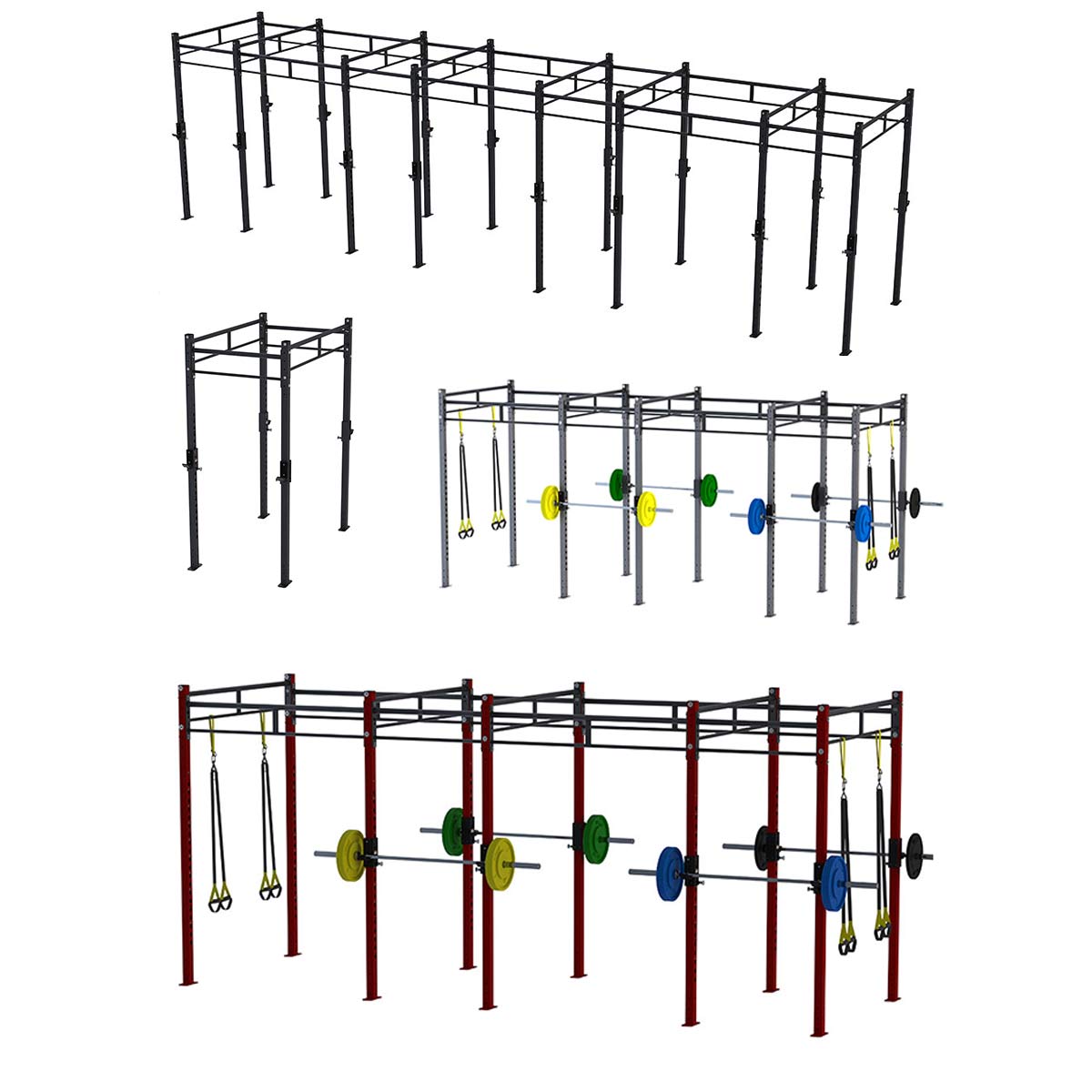 Torque X-RACK BASE - 10 Foot Free Standing Rack – Weight Room Equipment ...