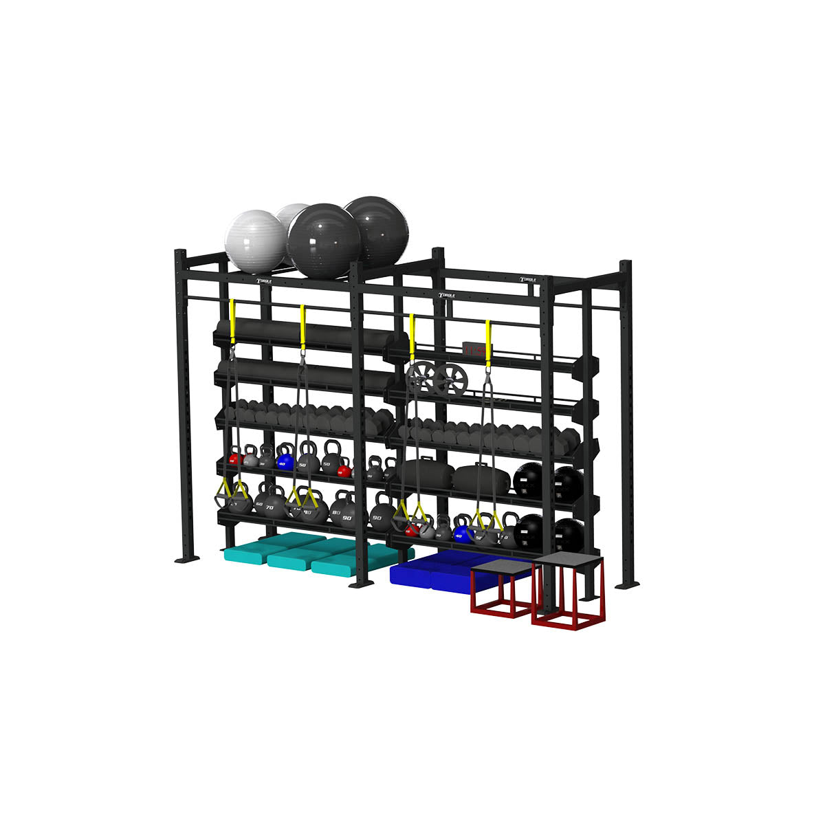 Torque X-SERIES - X-Rack Storage System 4x12 – Weight Room Equipment ...
